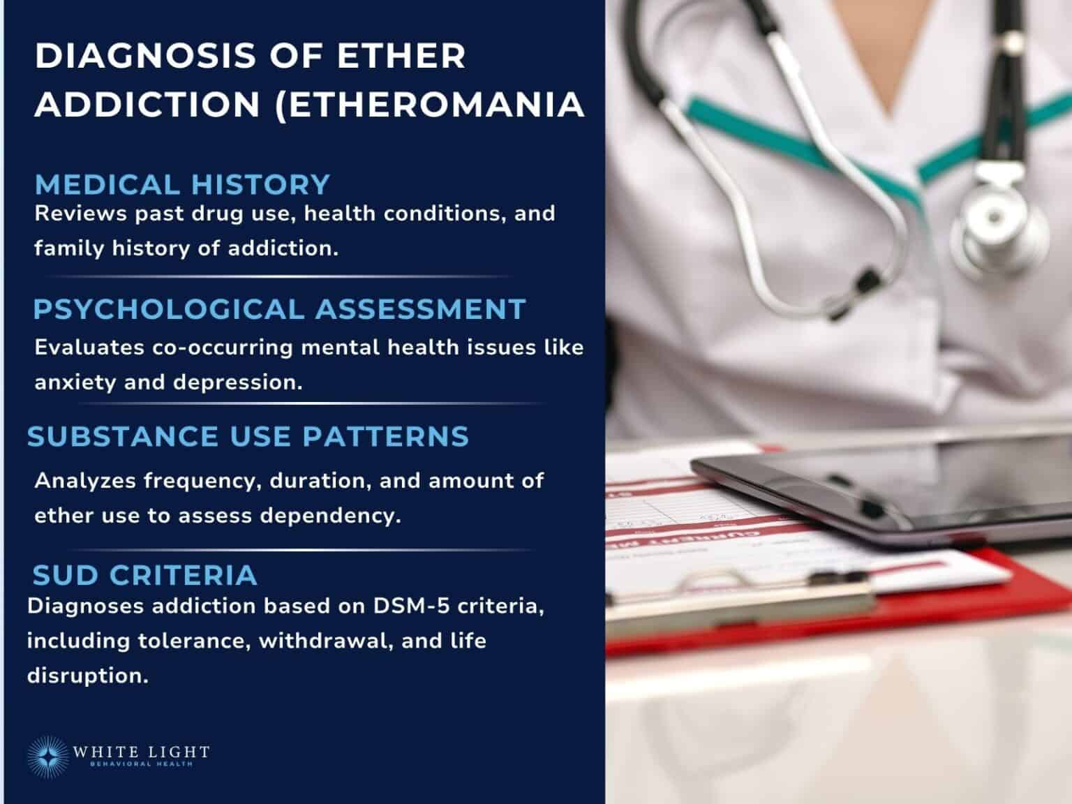 Ether (Etheromania) Addiction: Symptoms, Effect, Diagnosis, And Treatment